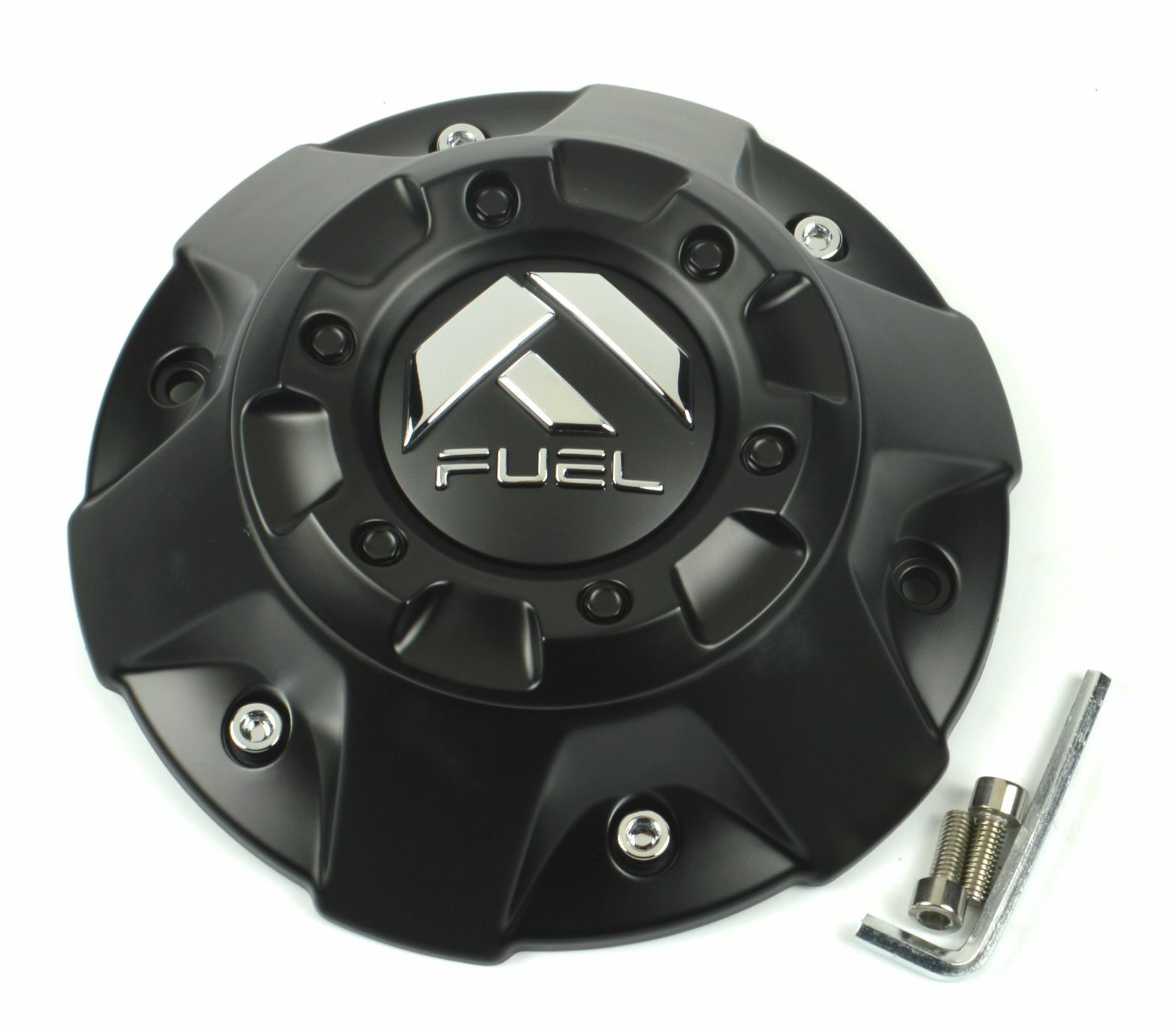 NEW Fuel Off-Road Matte Black 5/6 Lug Bolt On Wheel Center Cap 1002-50B ...