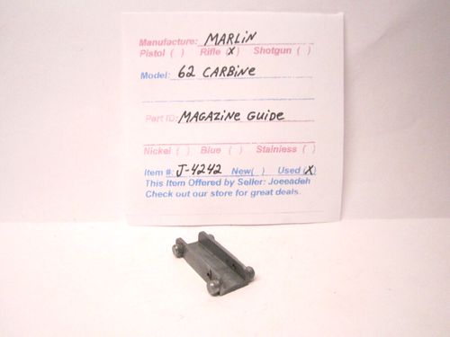 MARLIN 62 CARBINE. LEVERMATIC (MAGAZINE GUIDE) (ITEM # J-4242) | eBay