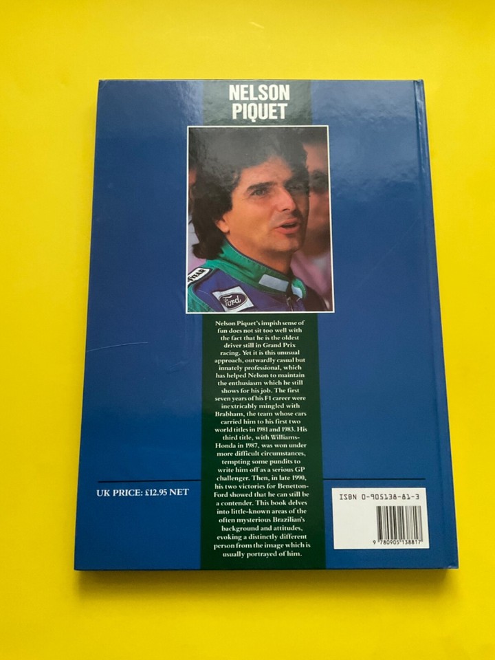 AUTOCOURSE NELSON PIQUET BY MIKE DOODSON DRIVER PROFILES # 7 HAZLETON ...