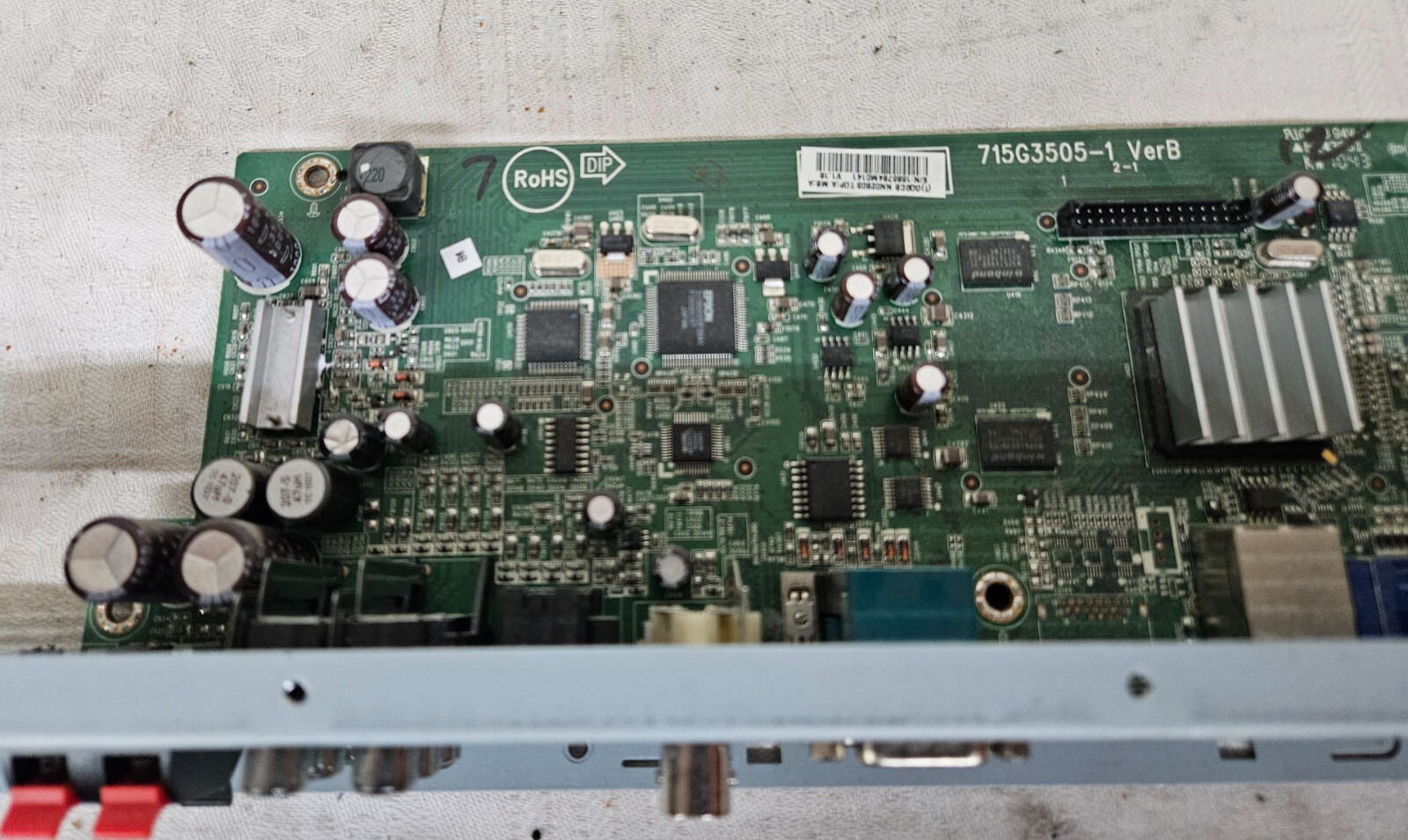 NEC MultiSync V321 LCD TV Main PCB 715G3505-1 VerB Working | eBay