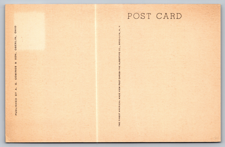 c1910s Campus View College Oberlin Ohio College Antique Vintage ...