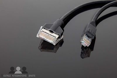 Masterlink auf RJ45 Kabel 1,5m black für Bang & Olufsen Beo Beovision ...