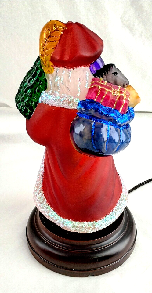 OLD WORLD Christmas Merck 2002 Regal Father Christmas Light / Santa ...