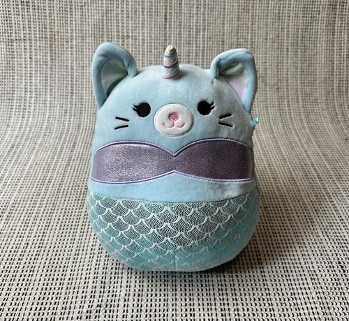 Squishmallow Svetlana 8” Mermaid Caticorn Sea Life Animal Plush Soft ...