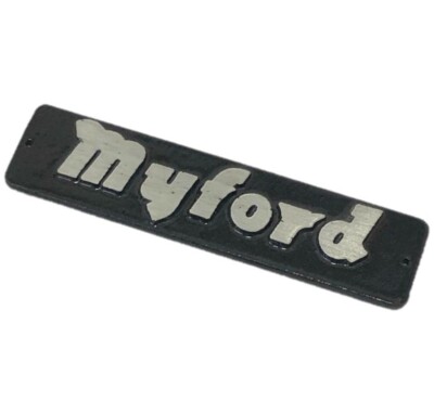 Myford Lathe Headstock Nameplate For Super 7 Lathes - Direct From ...