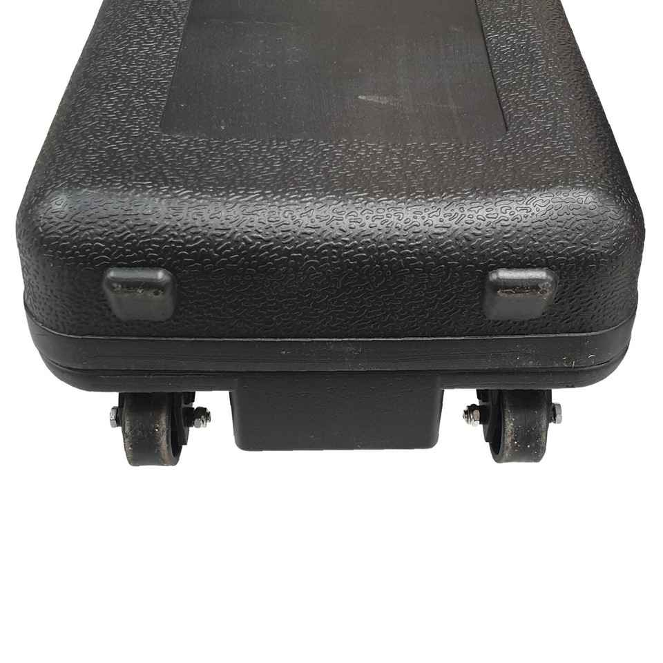 50KG Dumbbell & Barbell Weight Set Cast Iron Carry Case Body Building ...