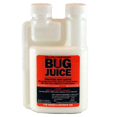 BUG JUICE Insecticide Paint Additive 5 Gallon Treatment 88621370016| eBay