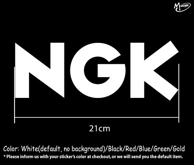 NGK Stickers Reflective Car Parts Decals 21cm Business Signs Best Gifts ...