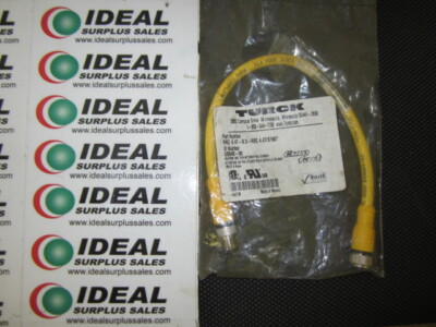 TURCK RKC44T03RSC44TS1587 Double Ended Cordset - New In Box | eBay ...