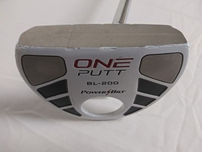PowerBilt TPS BL-200 One Belly Putter 43" (White Finish) Center Shaft ...