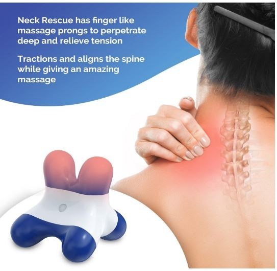 Amazing Pressure Point Neck Massager for Pain Relief Deep Tissue | eBay