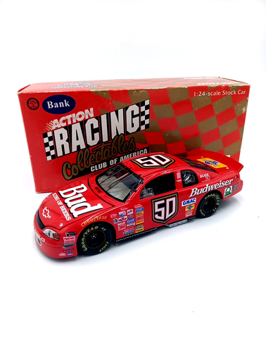 Ricky Craven #50 Budweiser Chevy Monte Carlo Action 1/24 NASCAR Diecast ...