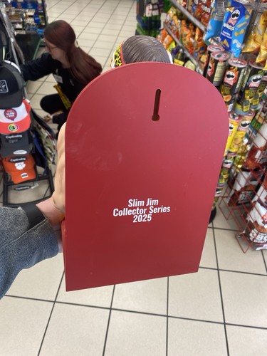 MACHO MAN RANDY SAVAGE Slim Jim Display 2025 Collector Series Mint ...