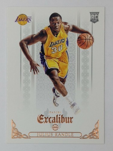 2014-15 Panini Excalibur Julius Randle Rookie RC #189, Los Angeles ...