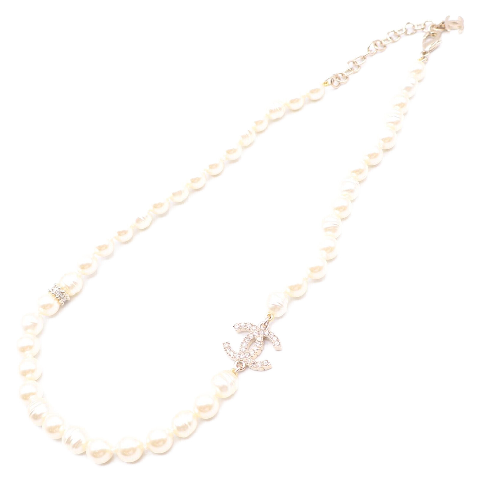 Chanel C24A 2023/24 Medial Collection Rhinestone Coco… - Gem