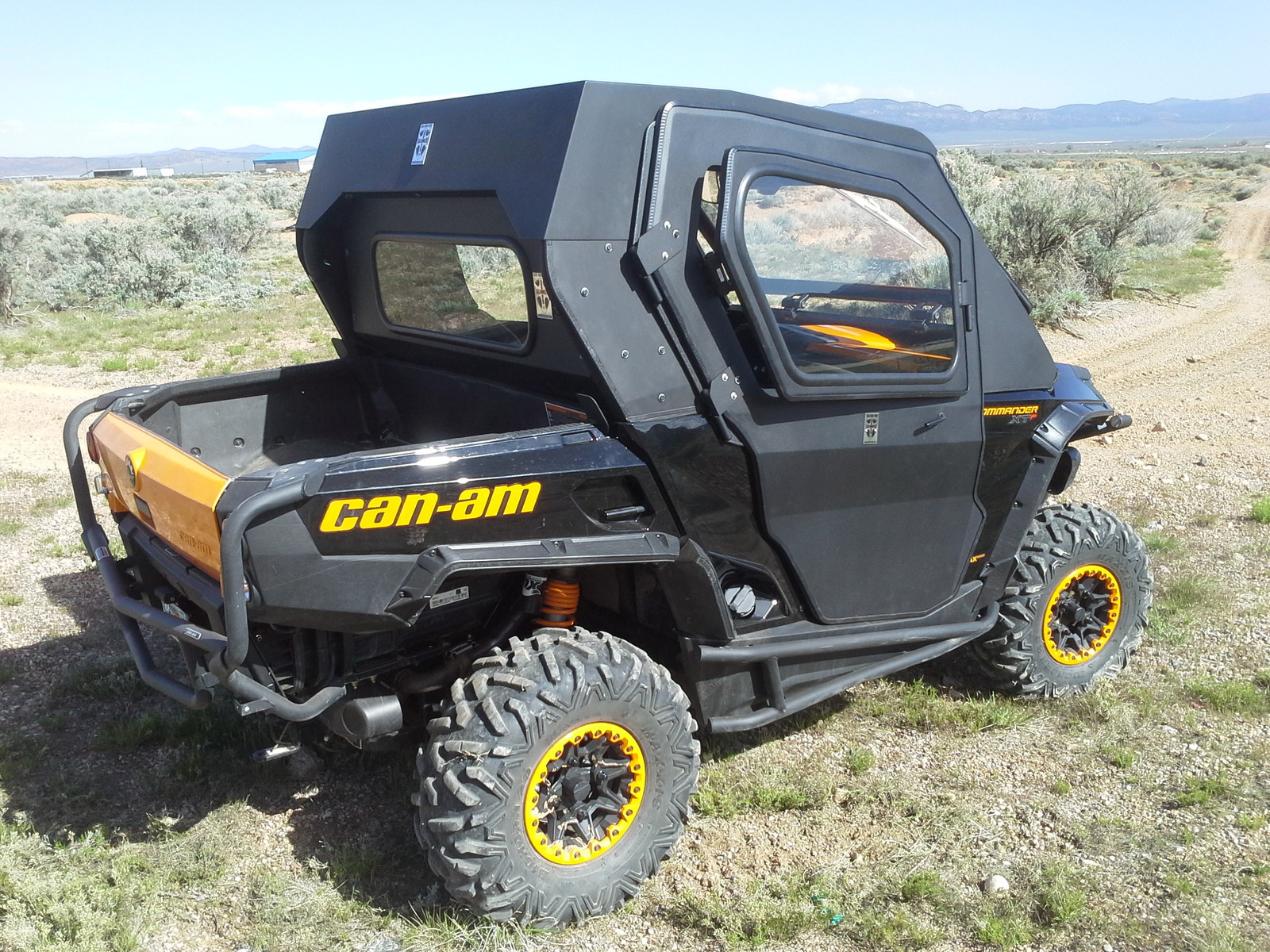 Can Am Commander Cab Enclosure with Tip out Windshield & Doors | eBay