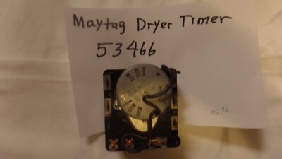 MAYTAG DRYER TIMER PART# 53466 | eBay