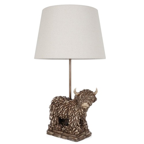 The Range Cow Table Lamp Metal Polyresin 64cmx35.5cm | eBay UK