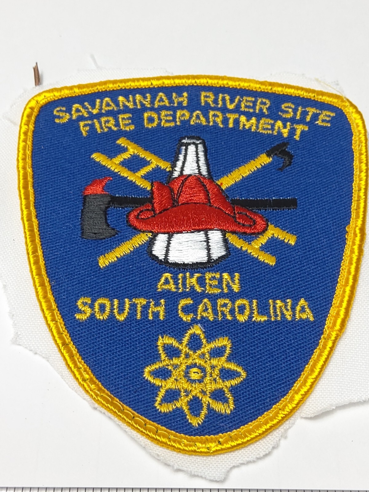 LOT OF 2 (NUCLEAR) SAVANNAH RIVER SITE FIRE DEPARTMENT PATCH (USED) | eBay