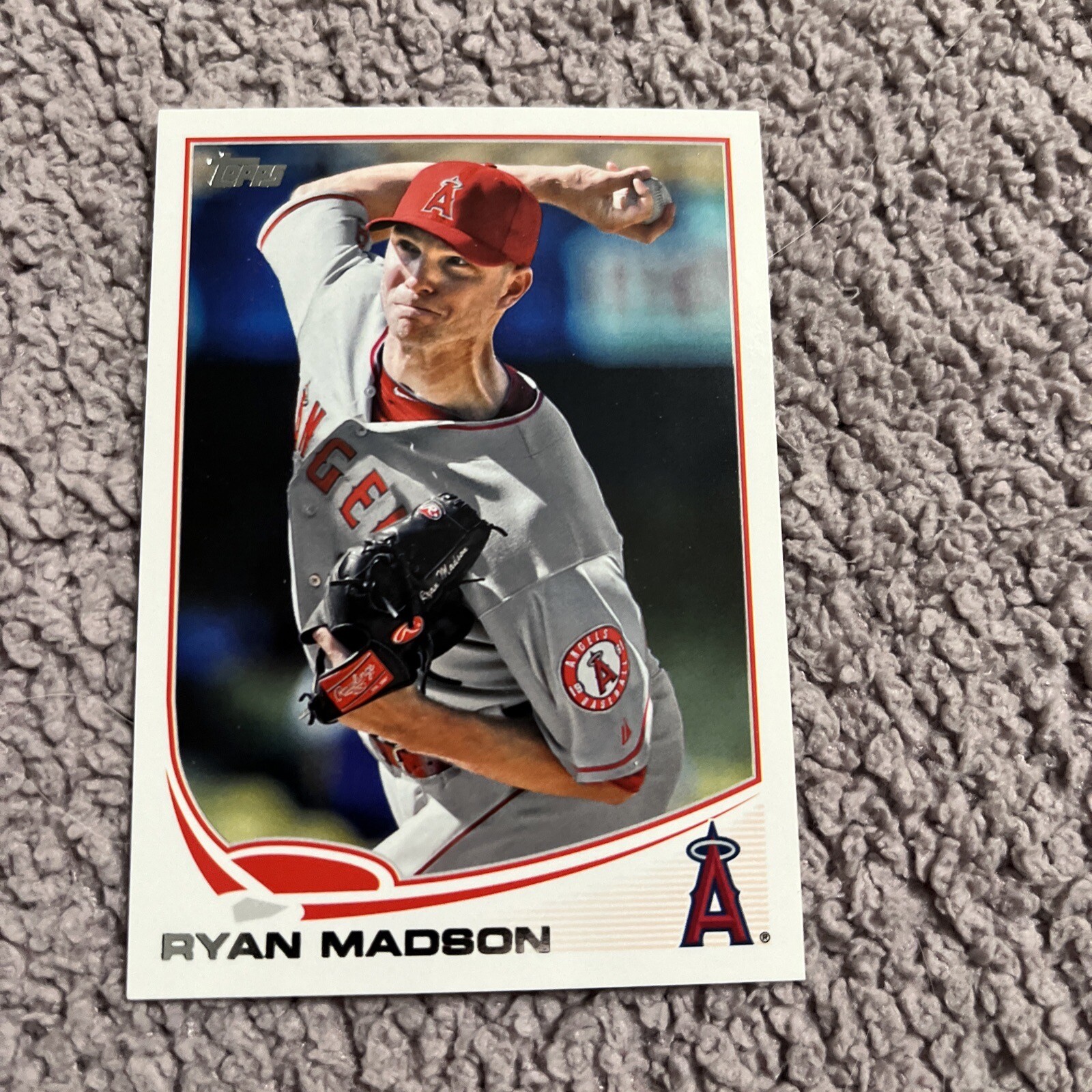2013 Topps Series 2 Baseball Card #404 Ryan Madson Los Angeles Angels ...