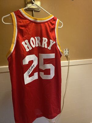 Robert Horry Signed Houston Rockets custom red jersey with JSA COA. | eBay