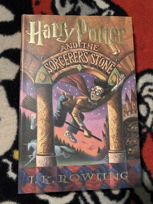 Vintage Harry Potter Books Original 1st American Edition 1-7 Hard Cover ...