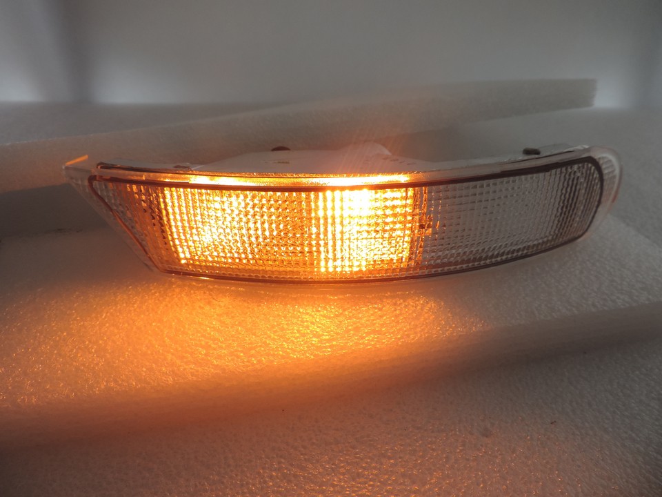 Clear Crystal Corner Indicator Signal Lights For Subaru Impreza GC8 GF8 ...