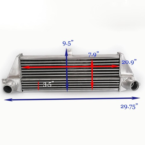 Aluminum Front Mount Intercooler for BMW Mini Cooper S R56/R57 1.6L ...