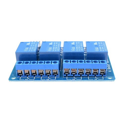 4 Channel Relay Switch Module DC 5V Optocoupler for Arduino PIC ARM AVR ...