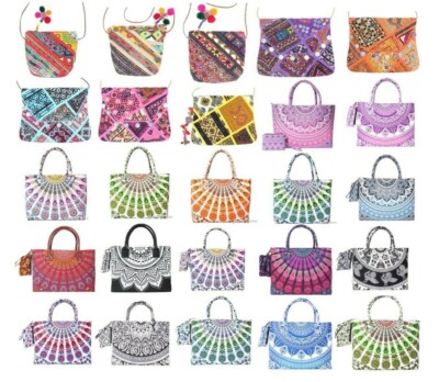 Women Handbags Mandala Cotton Shoulder Bags Tote Beach Girls Shopping ...