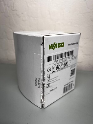 New In Box WAGO 750-8212 Controller PFC200 2nd Generation 2X Ethernet ...