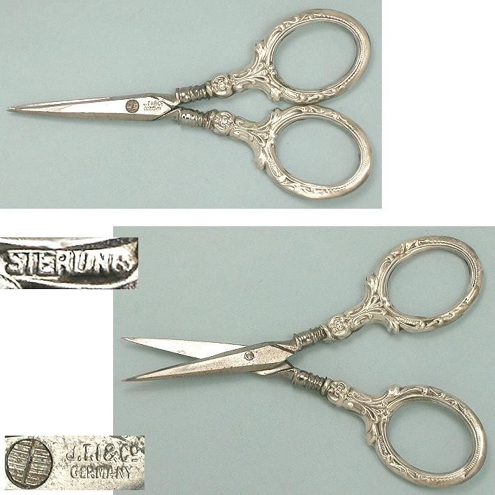 Antique Sterling Silver Embroidery Scissors * American * Circa 1900s | eBay
