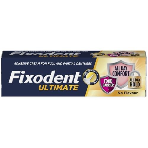 Fixodent Ultimate Denture Adhesive Cream Flavour Free 40g | eBay UK