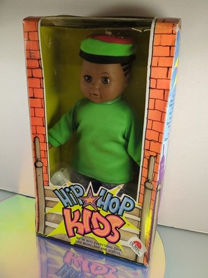 VTG OLMEC 1990 HIP-HOP KIDS Doll New In Box AA African American Boy in ...