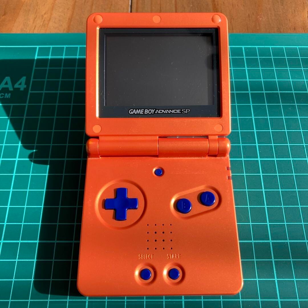 NARUTO orange color LIMITED EDITION GAMEBOY ADVANCE SP CONSOLE used | eBay