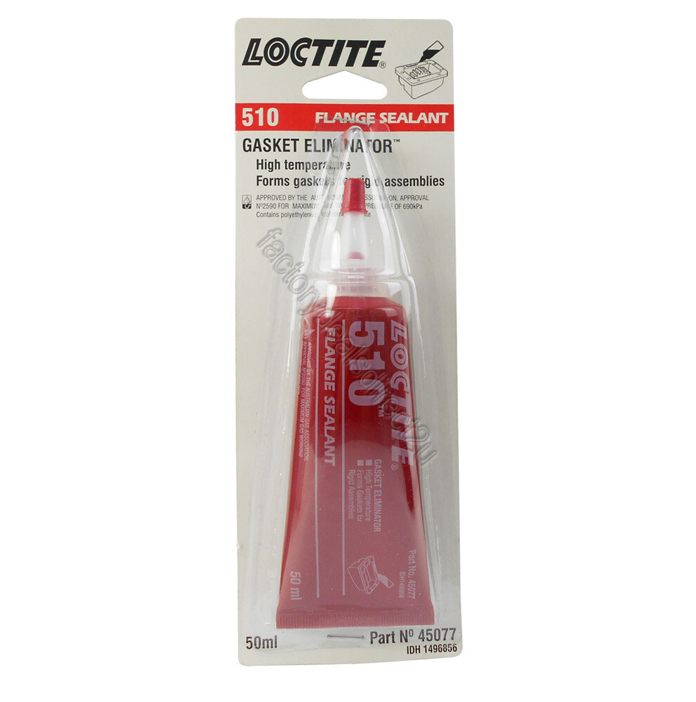 LOCTITE 510 Flange Sealant Gasket Eliminator - High Temperature 50ml ...