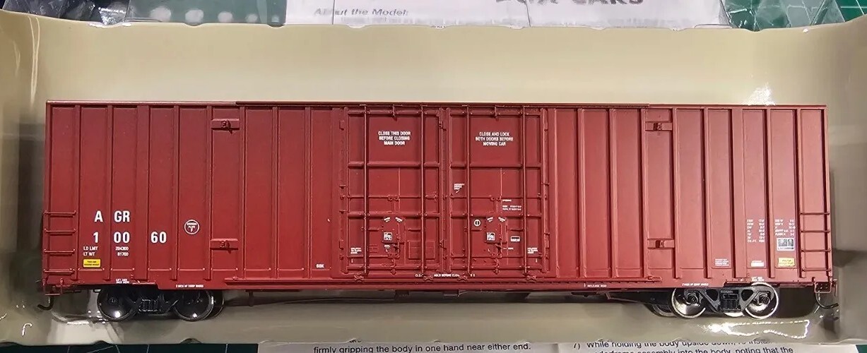 G4112 Athearn Genesis AGR 60' Gunderson Box Car | eBay