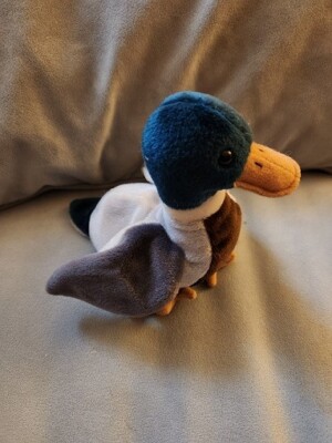 Ty Collectible Beanie Baby - Jake the Duck 1997 - Retired Plush Toy NWT ...