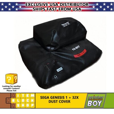 Sega Genesis Model 1 + 32X Console System Dust Cover Vinyl | eBay