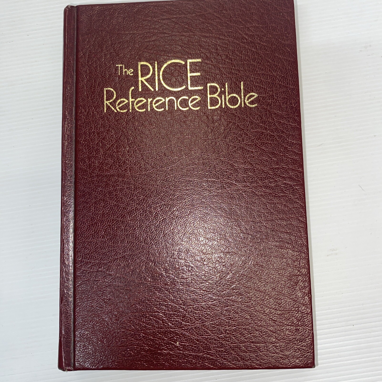 Rice Reference Bible KJV Hard Back Padded Sword Of The Lord Rare | eBay
