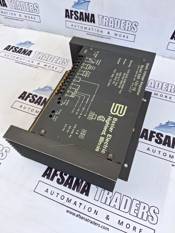 Basler Electric SSR 125-12 Static Voltage Regulator 190-277Vac | eBay