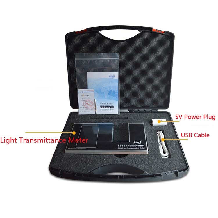 Spectrum Transmission Meter LS183 , UV IR VIS Light Transmittance Meter ...