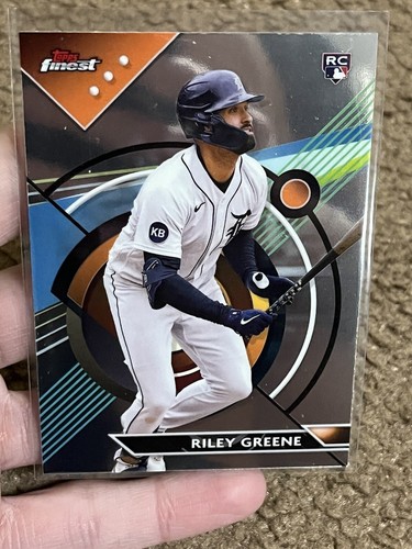 RILEY GREENE 2023 Topps Finest #10 Rookie RC Detroit Tigers | eBay