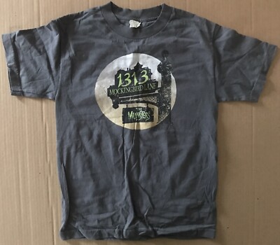 The Munsters 1313 Mockingbird Lane T Shirt Size Small Addams Family ...