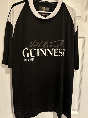 Arth Guinness Soccer Shirt. Signature all over shirt (See pics) Unique ...