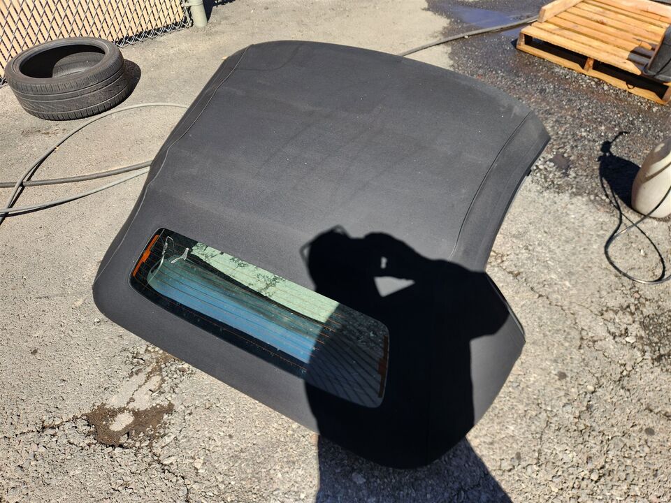 98-04 Corvette C5 Convertible Top Assembly BLACK Complete USED Nice | eBay