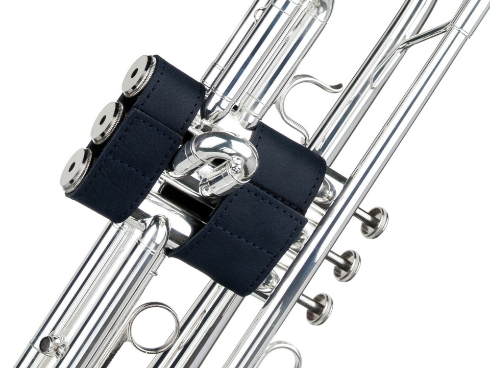 Trumpet Valve Guard KGUBrass. Genuine Leather. Black color 794020127419 ...