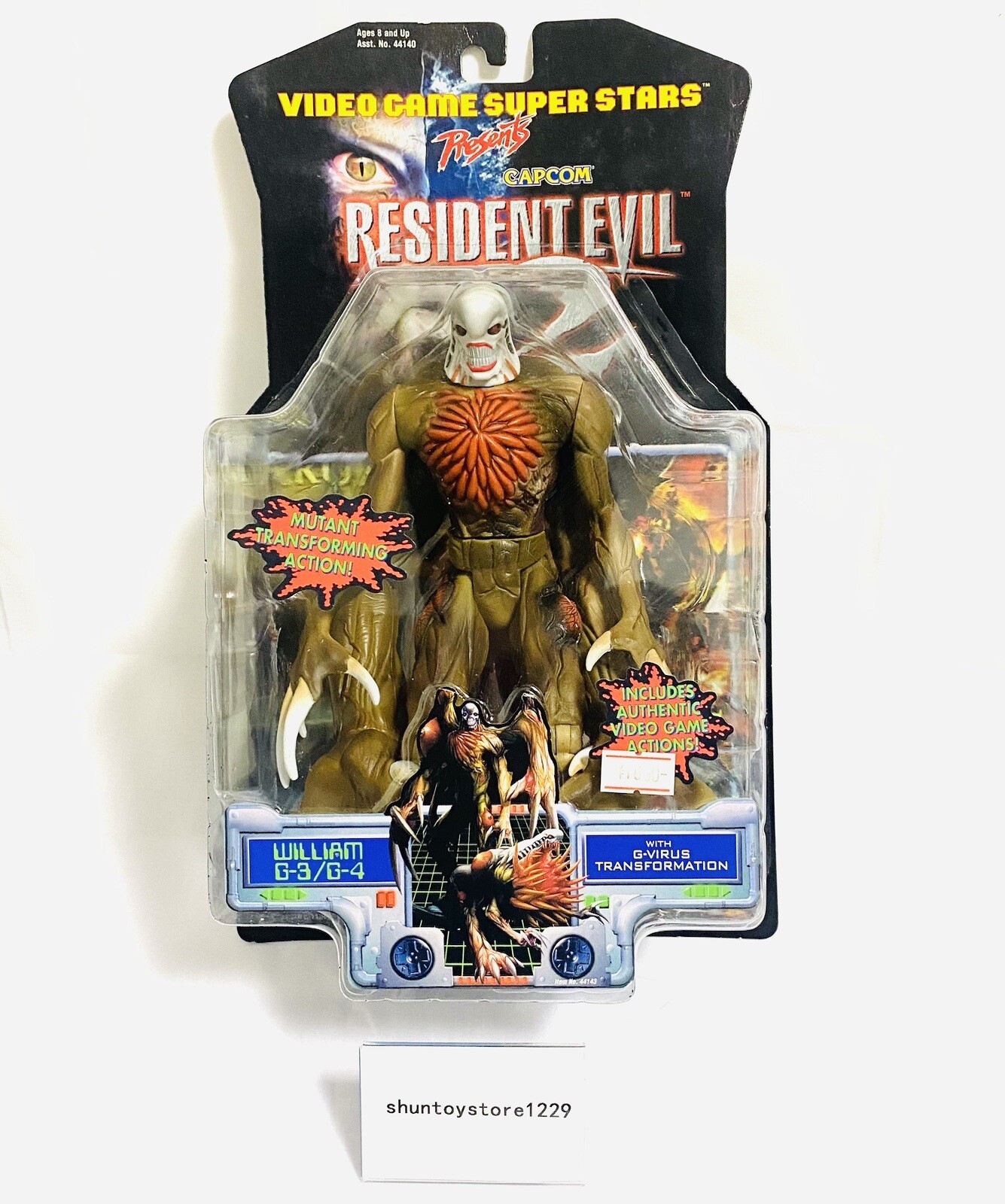 Vintage Toybiz Resident Evil - Biohazard William Birkin G3/G4 Action ...