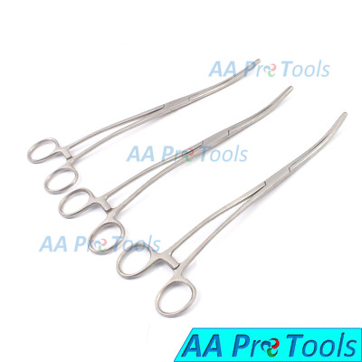 3 BOZEMAN Uterine Forceps 10" Curved OB/GYN Surgical Instruments | eBay