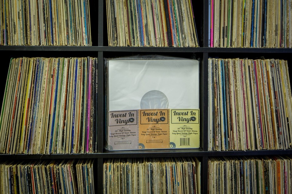 50 Poly Lined Paper Protective LP Inner Sleeves Vinyl Record Sleeves 33 ...